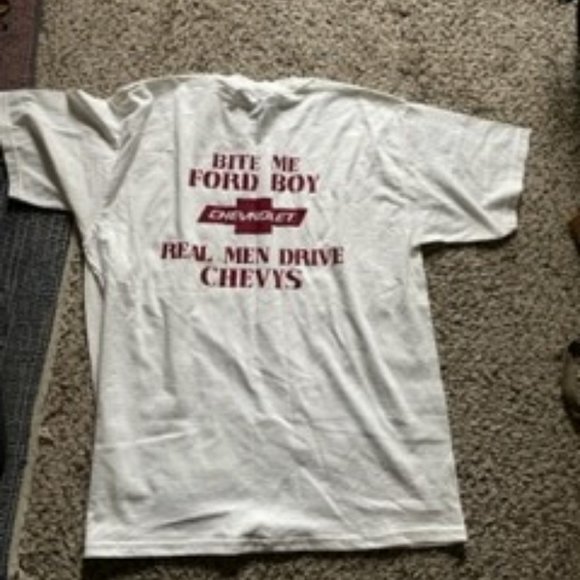 Gildan | Shirts | Real Men Drive Chevys Tshirt | Poshmark